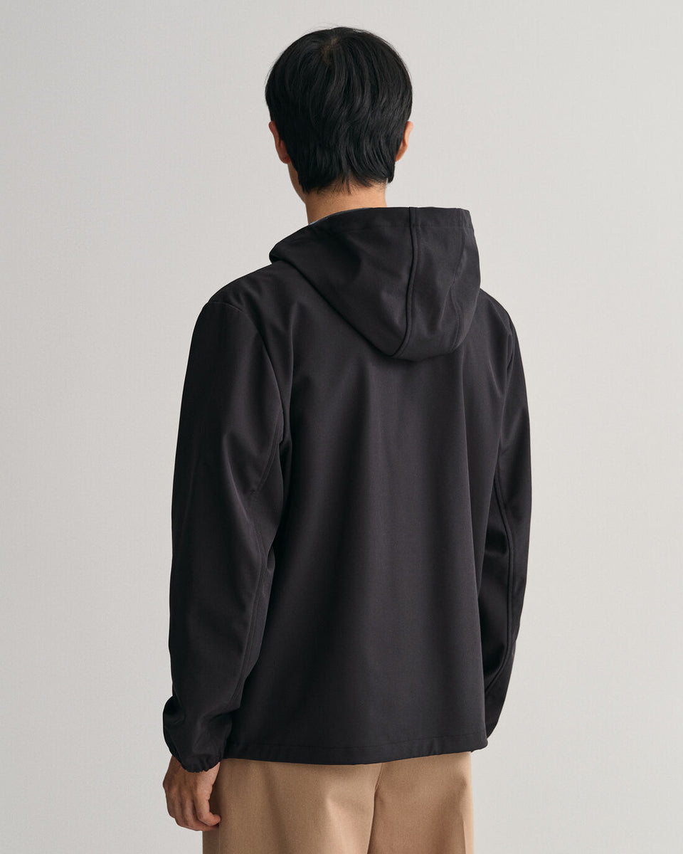 Gant Soft Shell Jacket - Black | Kevin Bowens